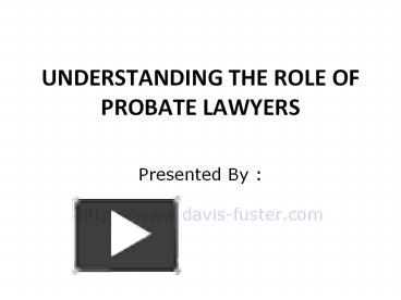 The Law And Order Approach presentation | free to download