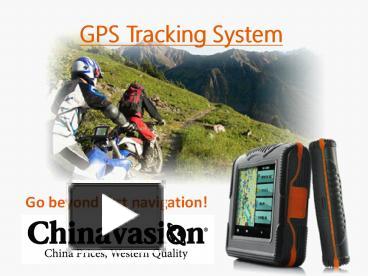 GPS Tracking System presentation | free to download