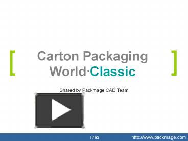 Carton packaging wikipedia presentation | free to download