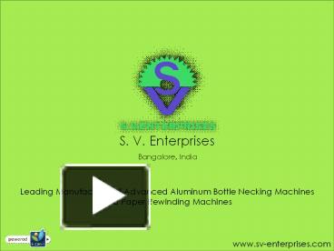 PPT – Threading machines PowerPoint presentation | free to download ...