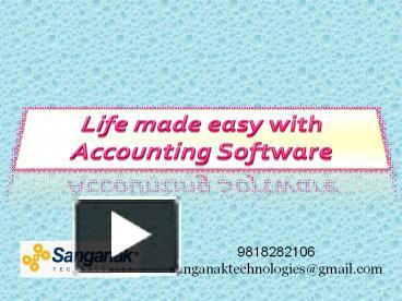Accounting Software presentation | free to download