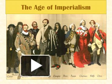 PPT – The Age of Imperialism PowerPoint presentation | free to download ...