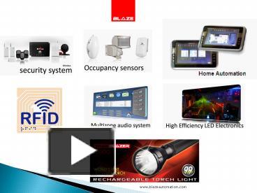BLAZE AUTOMATION_profile Home Automation (2) presentation | free to view