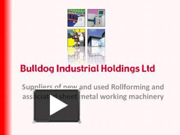 Bulldog Industrial Holdings Ltd presentation | free to download