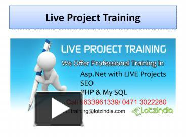 PPT – PHP Training in Trivandrum PowerPoint presentation | free to ...