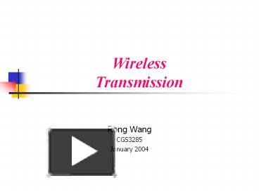 PPT – Rong Wang PowerPoint presentation | free to download - id: 3cd2c4 ...