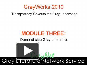 PPT – MODULE THREE PowerPoint presentation | free to download - id ...