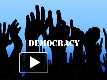 Democracy presentation | free to download
