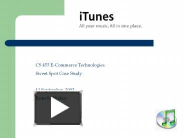 PPT – CS 453 E-Commerce Technologies PowerPoint presentation | free to ...