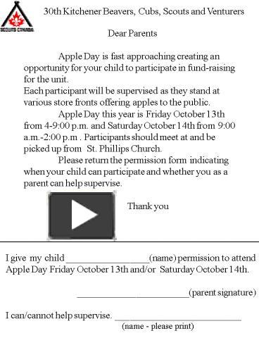 30th Kitchener Beavers, Cubs, Scouts and Venturers presentation | free ...