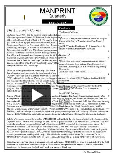 PPT – MANPRINT PowerPoint presentation | free to view - id: 3d3d94-MDk4M