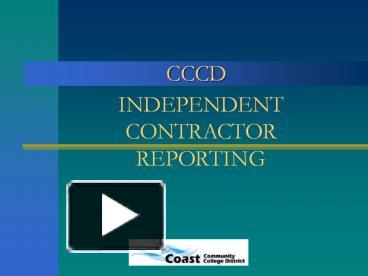CCCD presentation | free to download