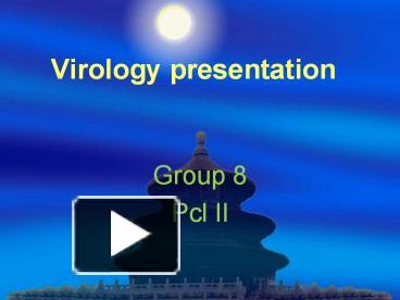 PPT – Virology presentation PowerPoint presentation | free to download ...