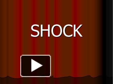 PPT – SHOCK PowerPoint presentation | free to download - id: 3d80a2-MDlkN