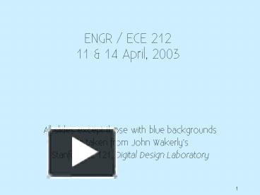 PPT – ENGR ECE 212 11 PowerPoint presentation | free to download - id ...