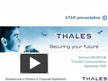 STAR presentation presentation | free to view