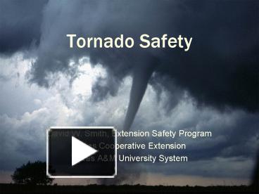 Tornado Safety presentation | free to view