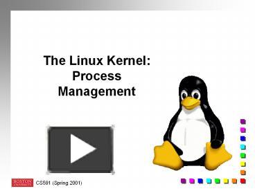 The Linux Kernel: Process Management presentation | free to download