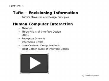 PPT – Tufte – Envisioning Information PowerPoint presentation | free to ...