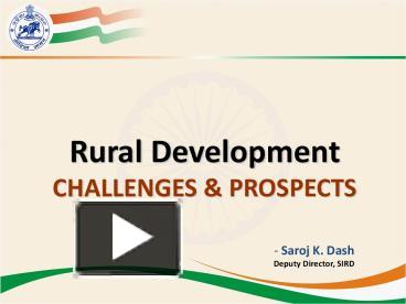 Rural Development presentation | free to view