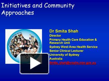 PPT – Dr Smita Shah PowerPoint presentation | free to download - id ...