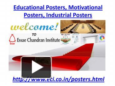 Industrial Posters Motivational Posters Educational Posters ECI ...