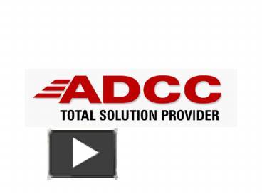 PPT – Infrastructure@ADCC PowerPoint presentation | free to view - id ...