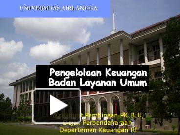 UNIVERSITAS AIRLANGGA presentation | free to download