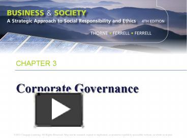 Corporate Governance presentation | free to download