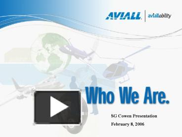 SG Cowen Presentation presentation | free to view