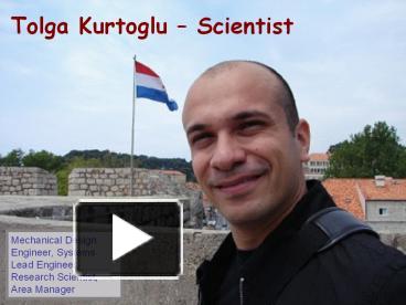 Tolga Kurtoglu presentation | free to download