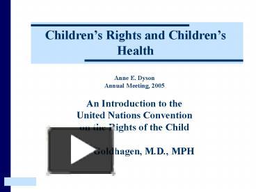 PPT – Session Two An Introduction to the Convention on the Rights of ...