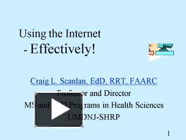 PPT – Craig L. Scanlan, EdD, RRT, FAARC PowerPoint presentation | free ...