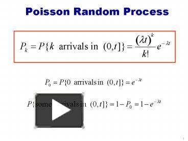 PPT – Poisson Random Process PowerPoint presentation | free to view ...