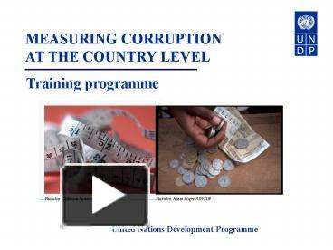PPT – MEASURING CORRUPTION PowerPoint presentation | free to download ...
