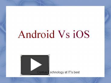 Android or iOS presentation | free to download