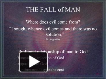 THE FALL of MAN presentation | free to view