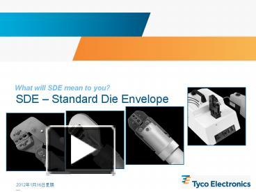 SDE presentation | free to view