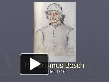 Hieronymus Bosch presentation | free to download