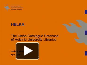 HELKA presentation | free to view