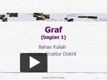 Graf (bagian 1) presentation | free to view
