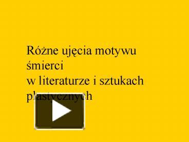 Prezentacja Multimedialna: presentation | free to view