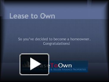 PPT – Rental Homes for Rent PowerPoint presentation | free to download ...