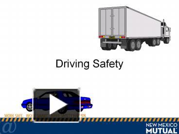 Driving Safety presentation | free to download