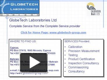 PPT – Calibration PowerPoint presentation | free to download - id ...