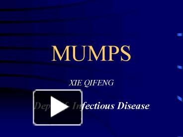 MUMPS presentation | free to view