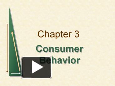 Consumer Behavior presentation | free to view