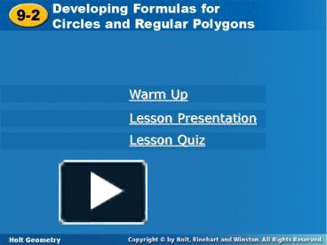 PPT – Developing Formulas for PowerPoint presentation | free to ...