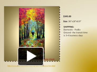 PPT – Original Abstract Paintings PowerPoint presentation | free to ...