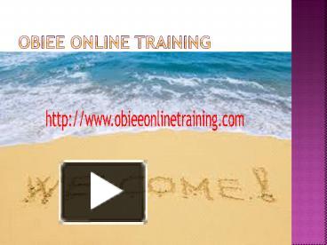 PPT – obiee organization PowerPoint presentation | free to download ...